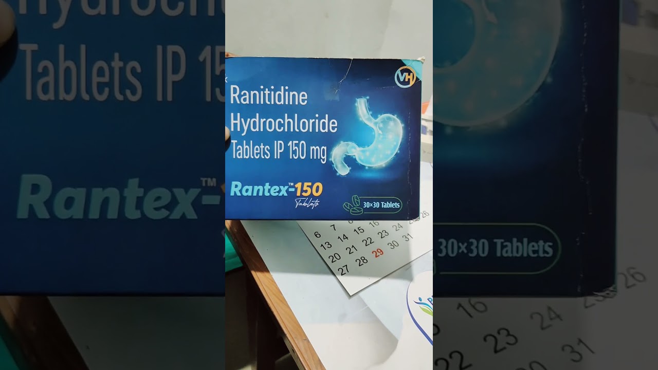 Rantex - 150mg tablet review Ranitidine hydrochloride 150 mg tablet kis kaam Aata Hai #gais #acidity