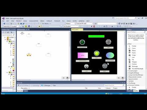 HMI and Visualizations of AGV control concept with PLC(Beckhoff ...