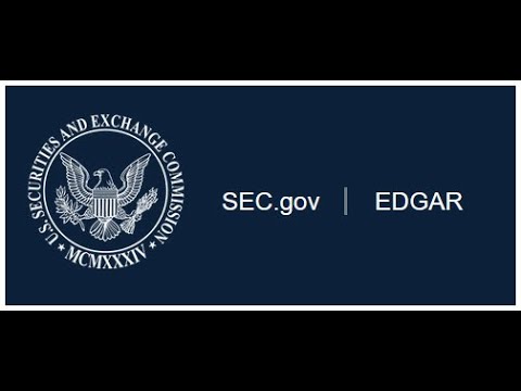 Intro to SEC Edgar - How to Look Up A Company's Financials