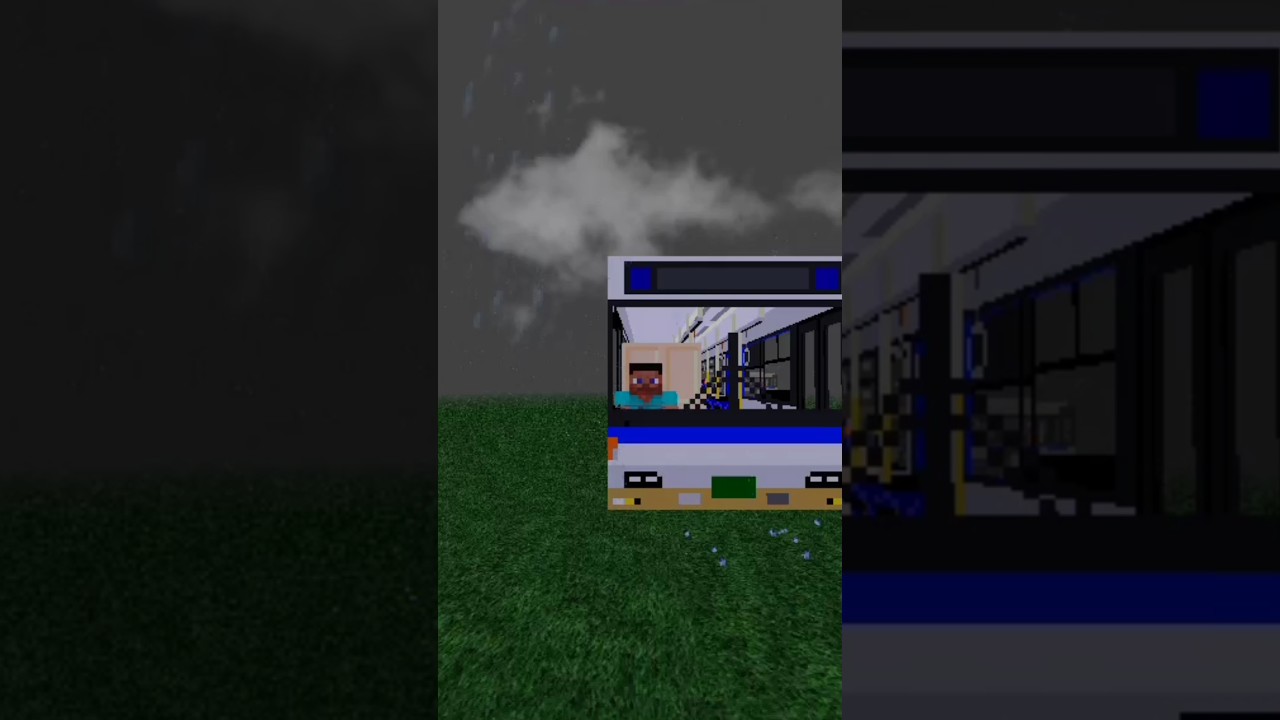 I have BUS 🚎In Minecraft 🤯|| #shorts #shortsfeed #minecraftshorts
