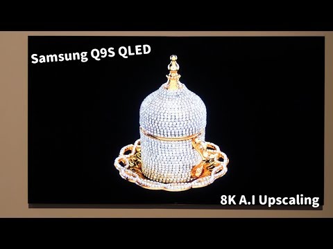 Samsung Q9S 8K Upscaling TV Hands-on