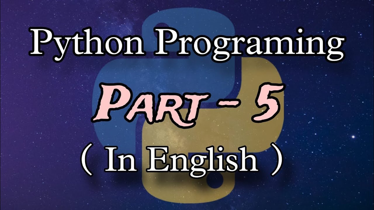 Python Programming Part-5 | Python in English | Kapil Joshi Tutorials | Basic Python Data Types