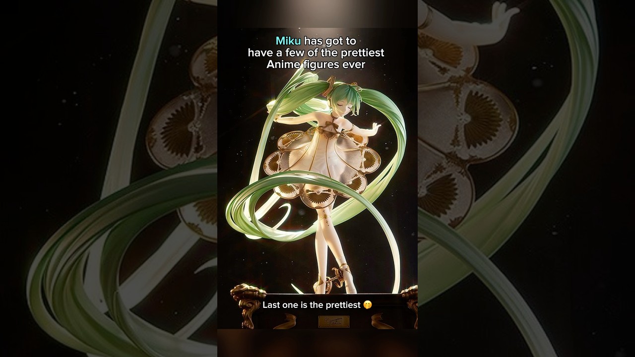 The PRETTIEST Hatsune Miku Figure EVER #hatsunemiku #animefigure #vocaloid #fypツ