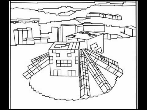 Minecraft Coloring Pages