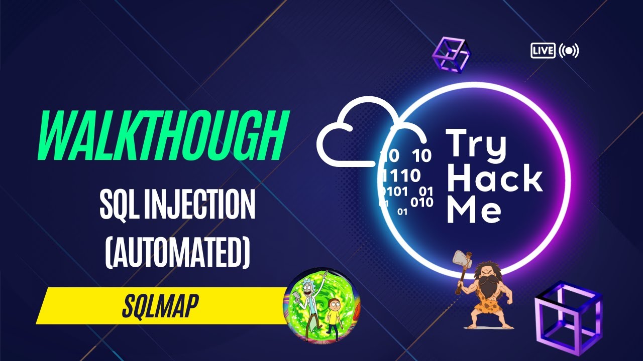 Automated exploitation SQL Injection Vulnerabilities | SQLMAP THM challenge