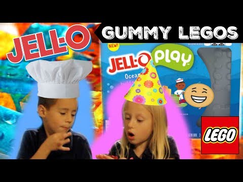 Jello Lego Play Kit Unboxing and Review
