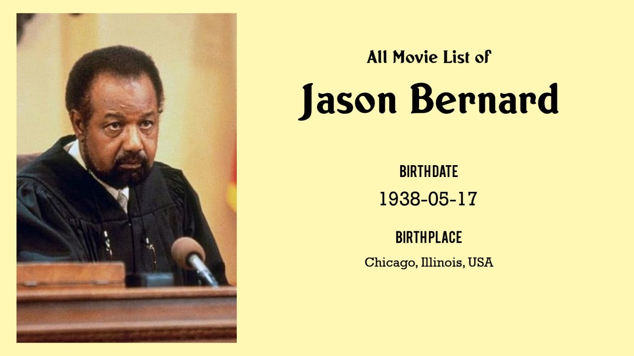 Jason Bernard Movies list Jason Bernard| Filmography of Jason Bernard
