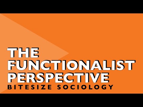 Bitesize Sociology #4 | The Functionalist Perspective