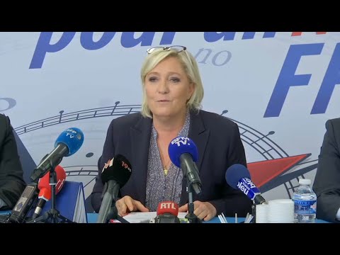 Refondation du FN: Le parti "est à un moment charnière de sa vie", assure Marine Le Pen