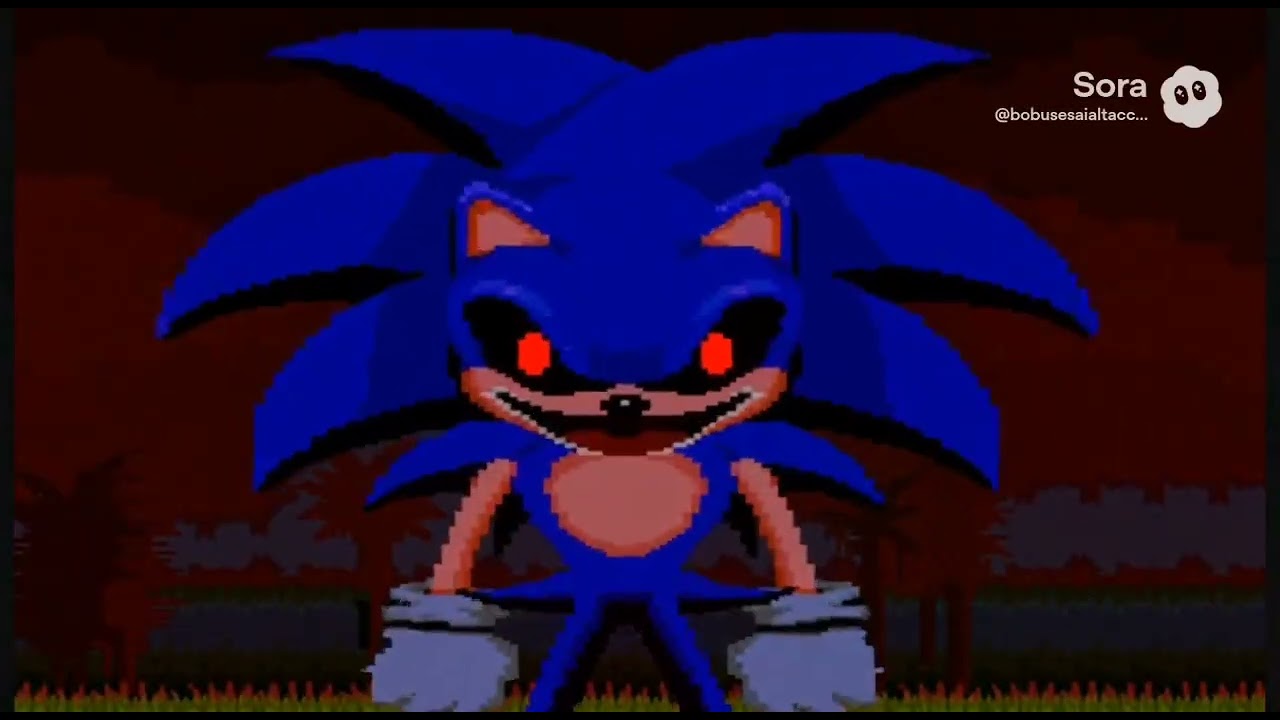 Sonic EXE Sora 2 Gameplay: