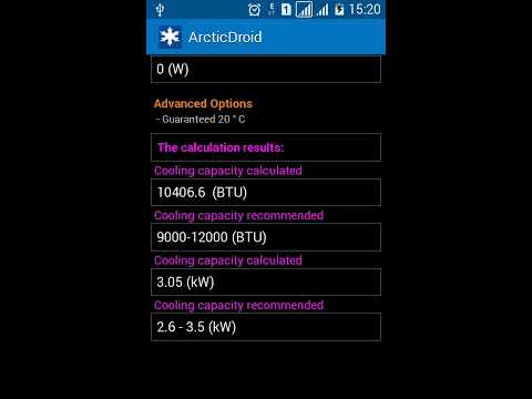 Air Conditioner BTU Calculator
