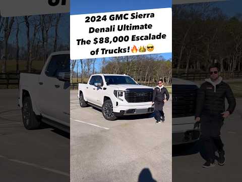 Five Reasons Why this $88k 2024 GMC Sierra Denali Ultimate is the *Escalade* of Trucks!