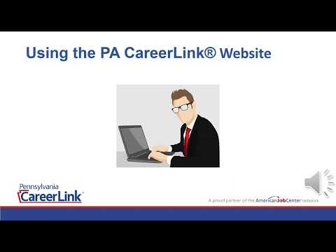 Navigating the PA CareerLink® Website (English)