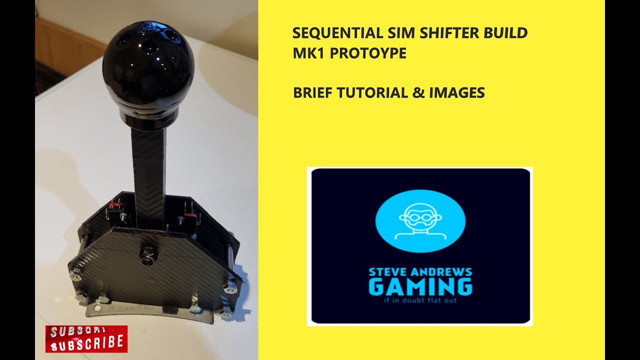 Diy Sequential Shifter / Build & Tutorial Prototype MK1