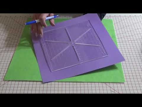 6 Point Crosshair Square Tutorial – My Sassy Notions