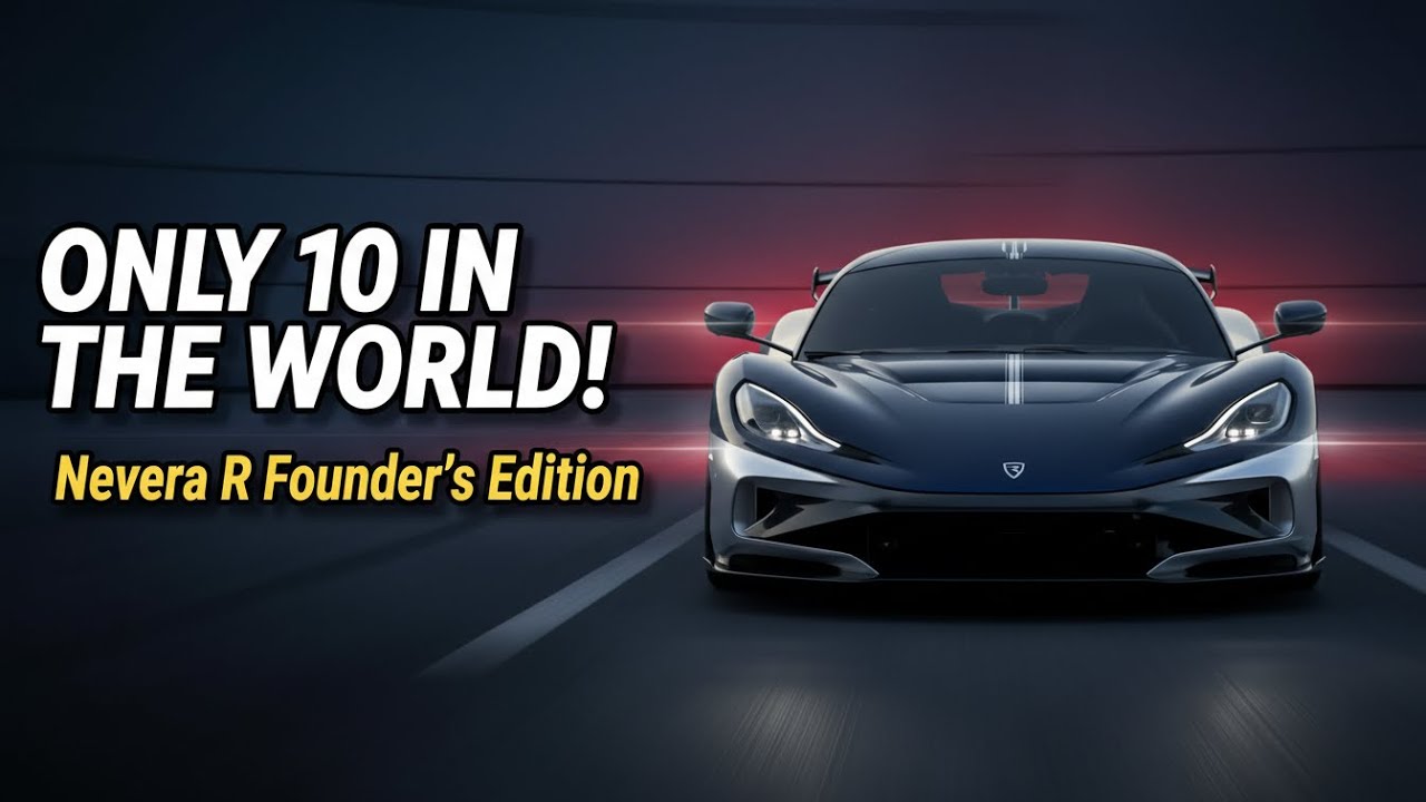 Rimac Unveils the Ultra-Exclusive Nevera R Founder’s Edition | Only 10 Ever Made
