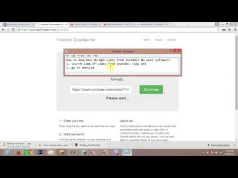 How to download HD mp4 video from Youtube