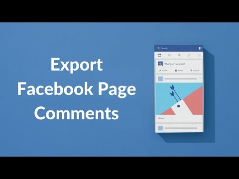 Export Facebook Page Comments, Ad Comments | ANHANH.NET