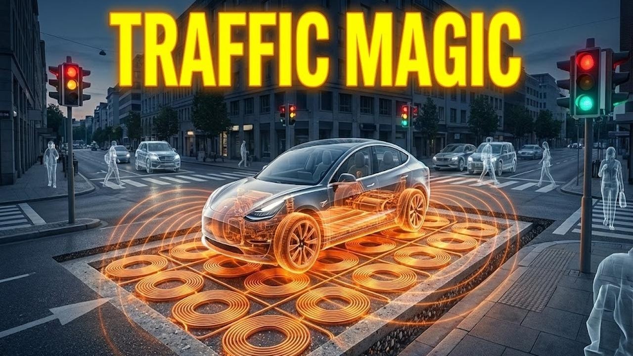 The Invisible Sensor: How Induction Loops Control Our World 🚗