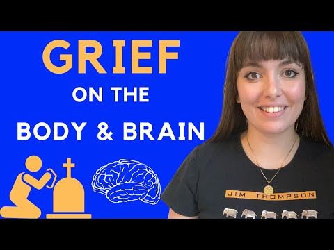 How does grief impact the body and brain?
