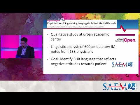 Words Matter- Destigmatizing the Language of Medicine