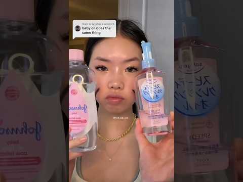 KOSE SOFTYMO Cleanser vs Baby Oil