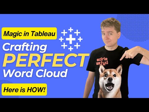 Tableau for Non-Technical People: How To Make A PERFECT Word Cloud!