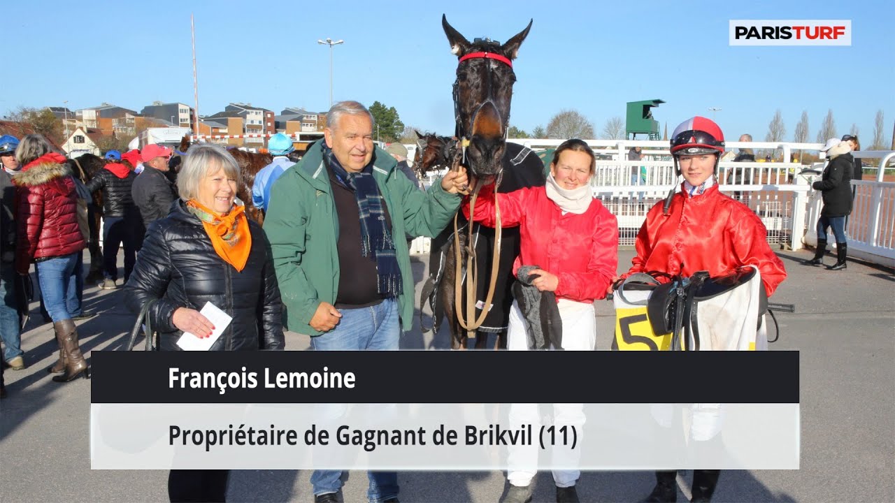 François Lemoine, propriétaire de Gagnant de Brikvil (18/08 à Pornichet)