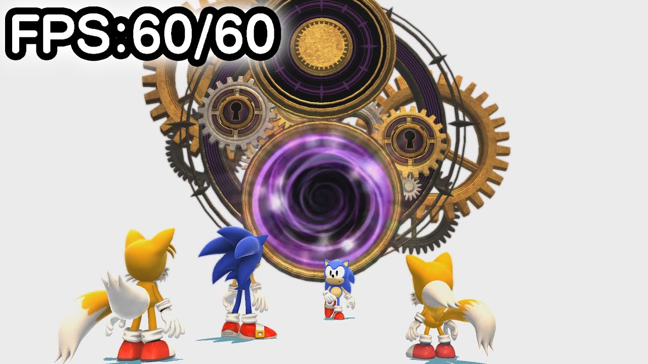Sonic Generations Cutscenes In 60 FPS