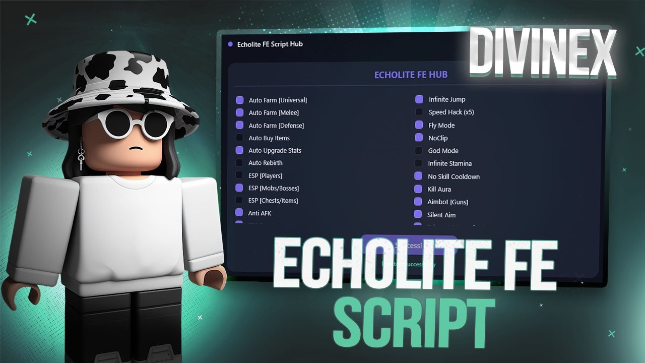 Echolite FE Script Hub - ROBLOX EXPLOITING | ios/android/pc