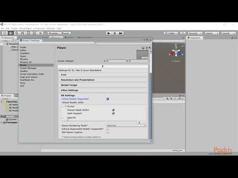 Learn Virtual Reality with Unity Setup for VR Development | packtpub com - Mind Luster