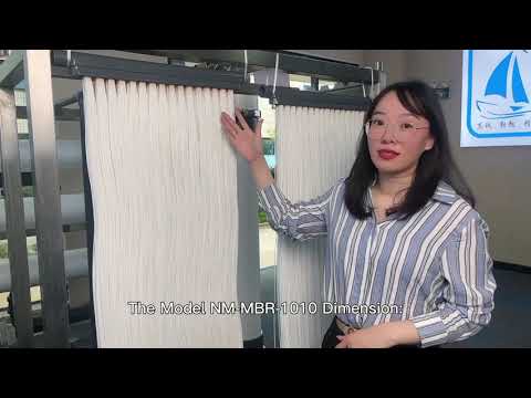 Submerged MBR Membrane NM-MBR-1010 for wastewater treatment