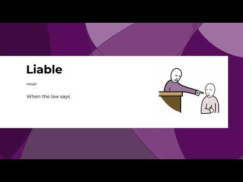 Liable: a definition from Legal Choices