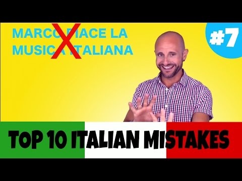 Italian PIACERE - Common Mistakes Made When Using Italian Verb Piacere + Meaning in Italian