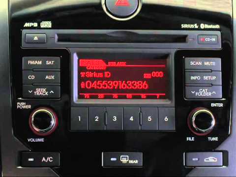 Kia's SiriusXM Satellite Radio subscription and renewal information