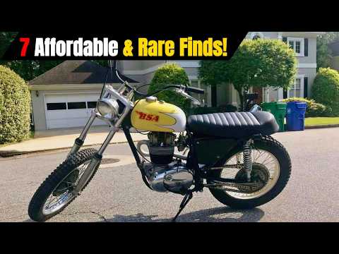7 Must-See Classic Motorcycles for Sale Under $5,000 in 2024!