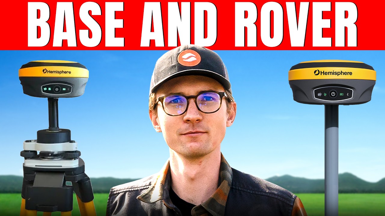 How To Set Up RTK GPS/GNSS Base and Rover (BEGINNERS GUIDE)
