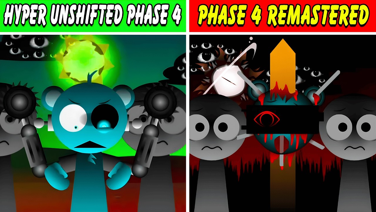 Incredibox Sprunki: Hyper Unshifted Phase 4 But Phase 4 Remastered (Best Mod)