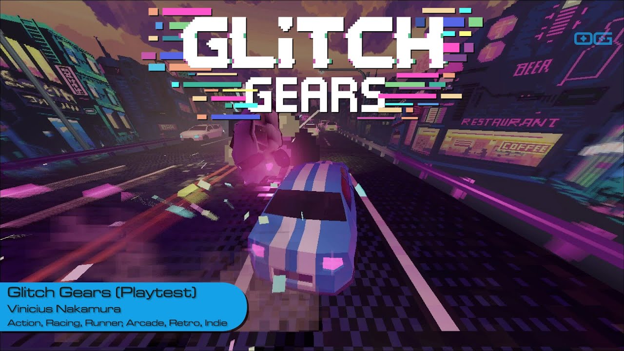 Glitch Gears: Dodging Traffic in 32-Bit Glory (Playtest Gameplay)
