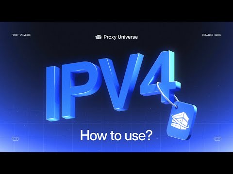 Setting Up IPv4 PROXIES for Beginners