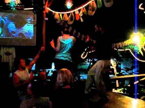 Devin table dancing at Coconutz
