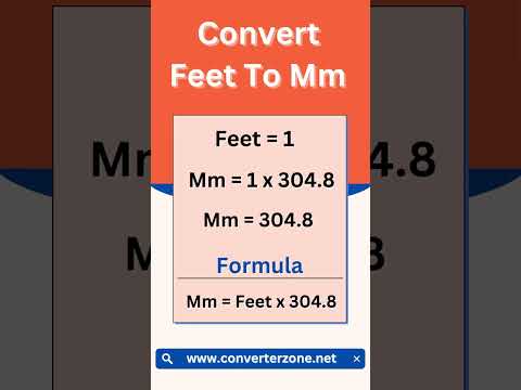 Convert Feet To Mm