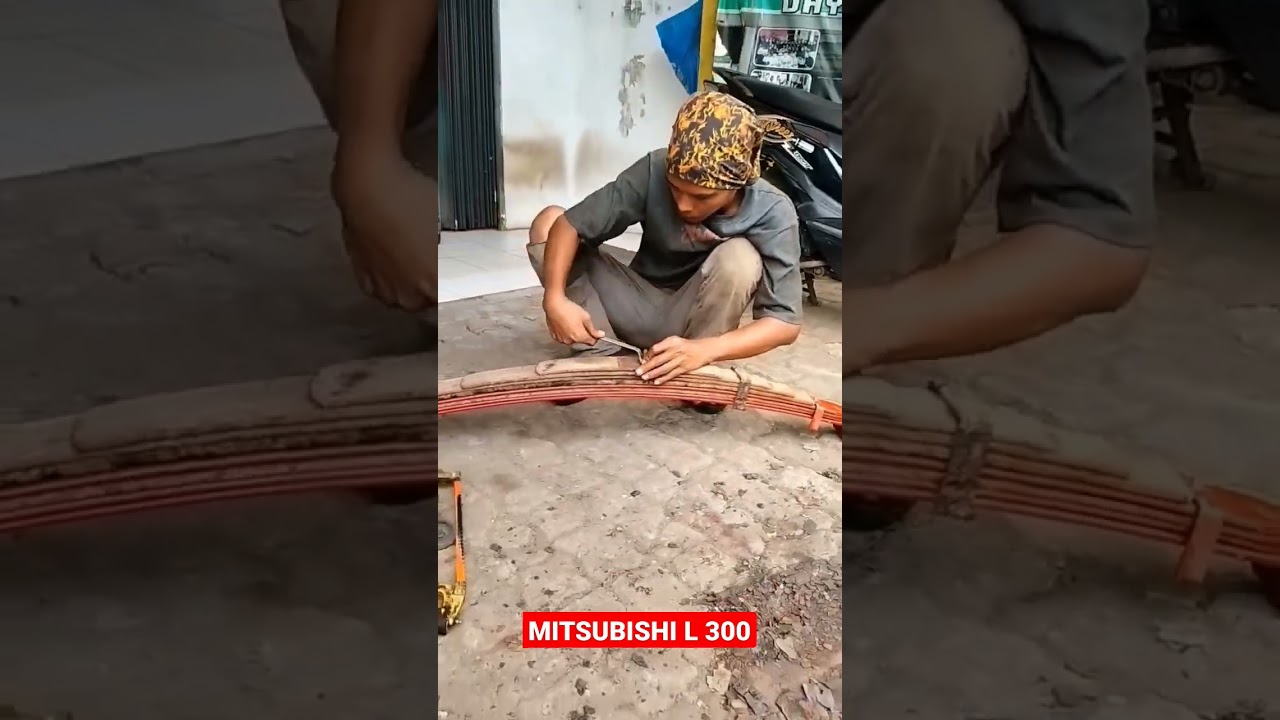 MITSUBISHI L300 GANTI PER NO. 1, 2, 3 || PROSES BONGKAR PER