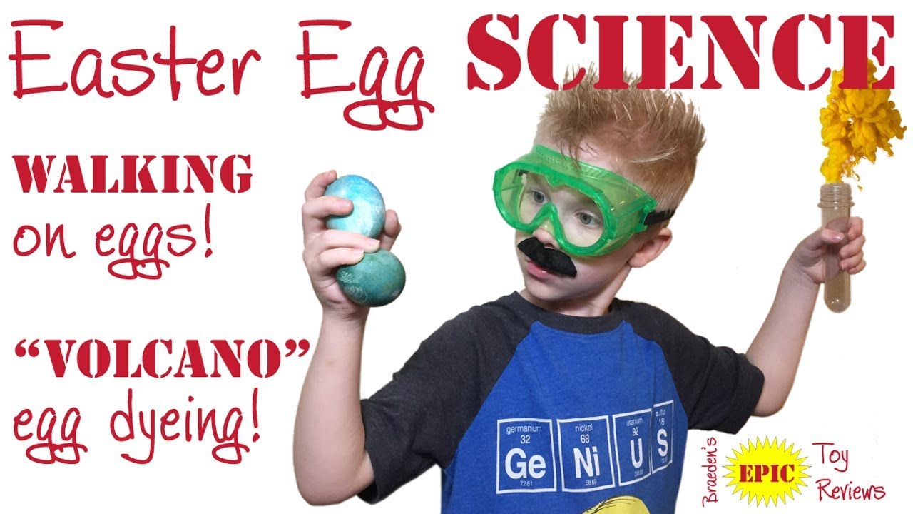 EASTER EGG SCIENCE Physics & Chemistry for Preschool & Elementary Kids STEAM STEM