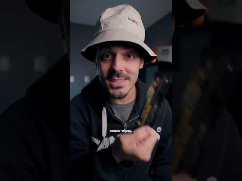 Don't clean your Camera's Sensor 📷 (Without watching this)