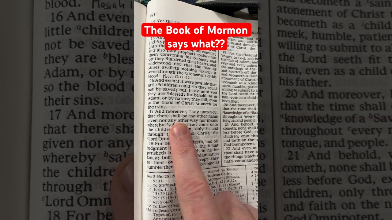 The Book of Mormon Says What??
