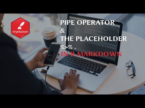 R Magrittr Pipe Operator Usage With the Placeholder %$% ↪ .