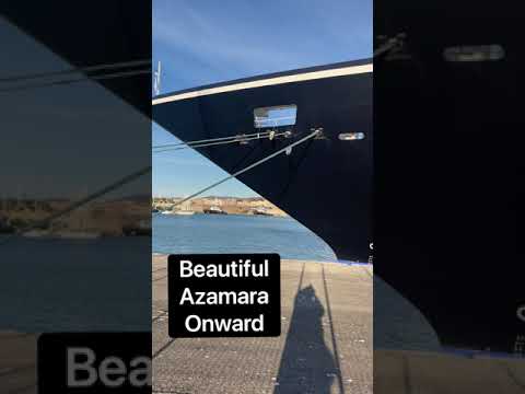 Beautiful Azamara Onward - a Luxury Cruise Ship #azamara #cruisevlogger #cruise #cruiseship