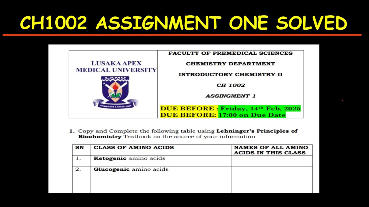 CH1002 2025 ASSIGNMENT 1 SOLVED. Full solutions available on  https://discretelearning.com/