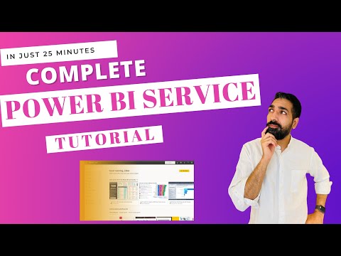What is Power BI Service? How to use Power BI Service? | Power BI Service Tutorial | Power BI | 4K